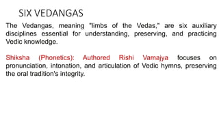 Indian Knowledge System Veda and Vedangas .pptx