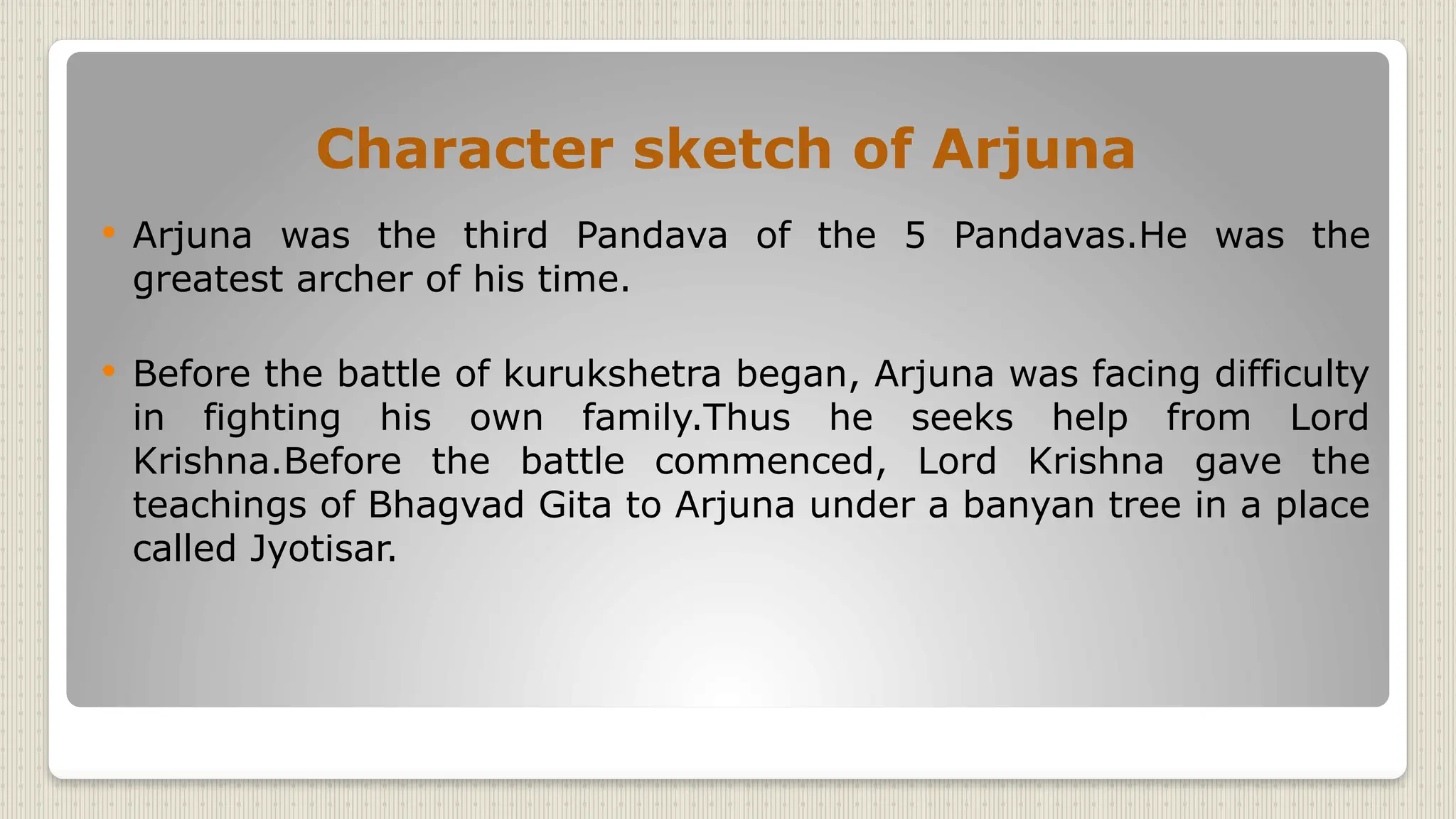 life lessons of bhagvad gita by lord krishna | PPTX