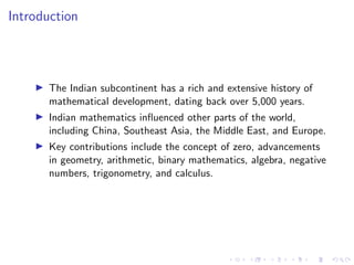 IKS_mathematics__ Indian mathematician’s | PDF