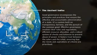 Indian Knowledge System. Principles of Good Governance in Ancient India ...