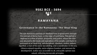 Indian Knowledge System. Principles of Good Governance in Ancient India ...