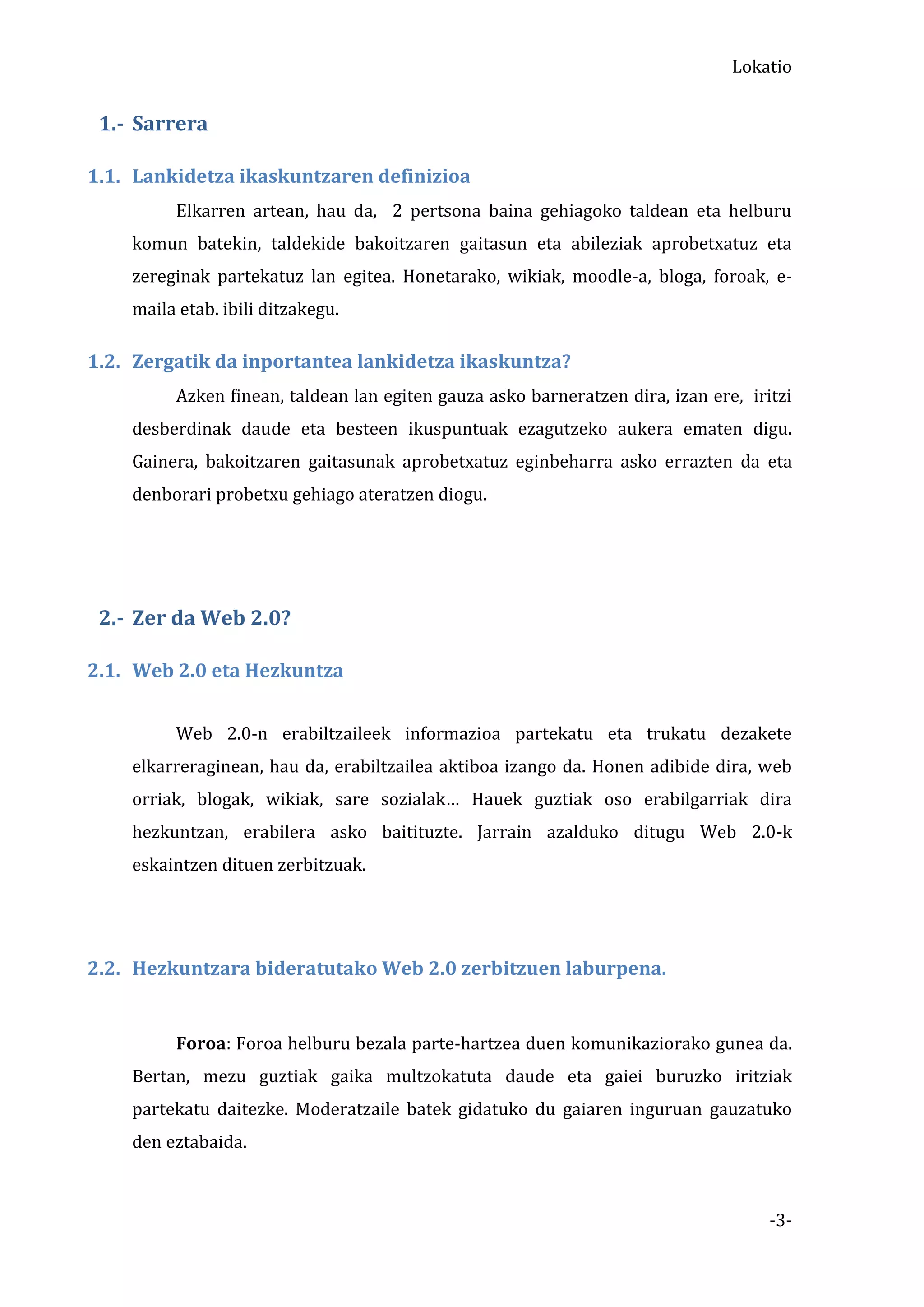 Ikaskuntza Lankidetza | PDF