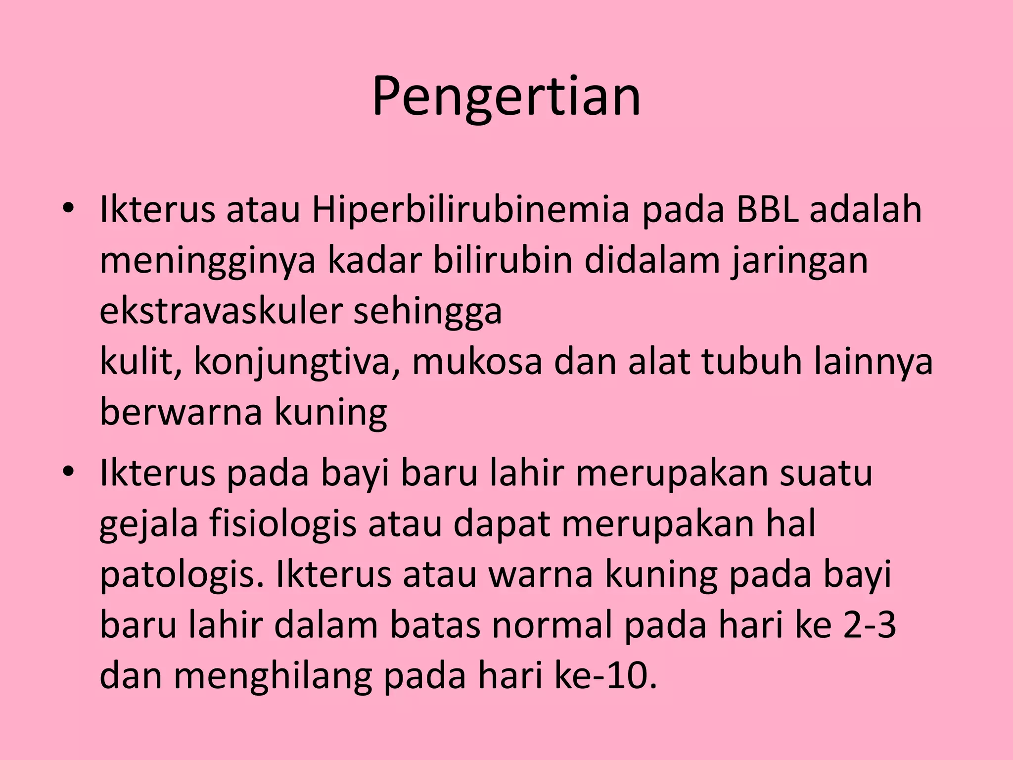Ikterus | PPTX