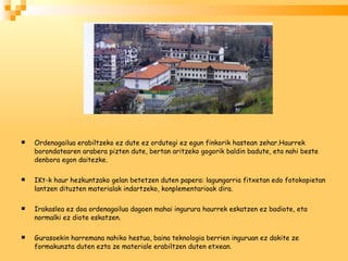 Ikt lehengo lana | PPT