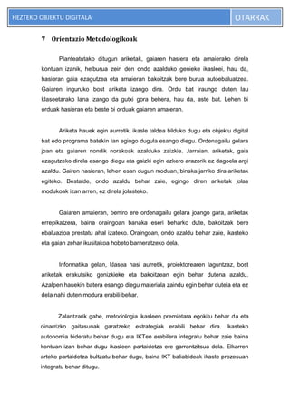 HEZTEKO OBJEKTU DIGITALA | PDF