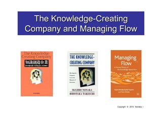 AgileJapan2010 Keynote by Ikujiro Nonaka: Phronetic Leadership | PDF