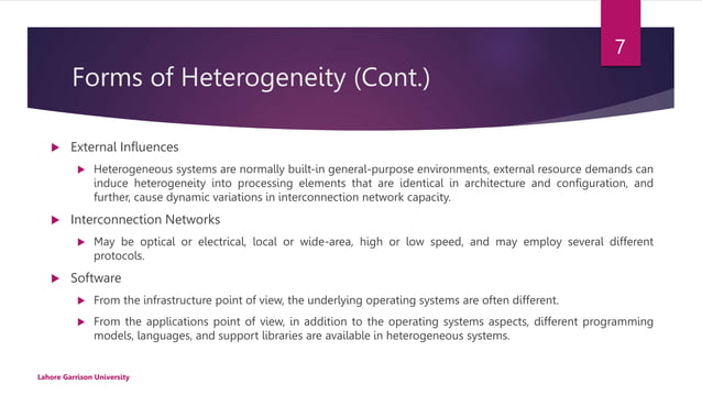 Parallel Distributed Systems and Heterogeneity.pptx