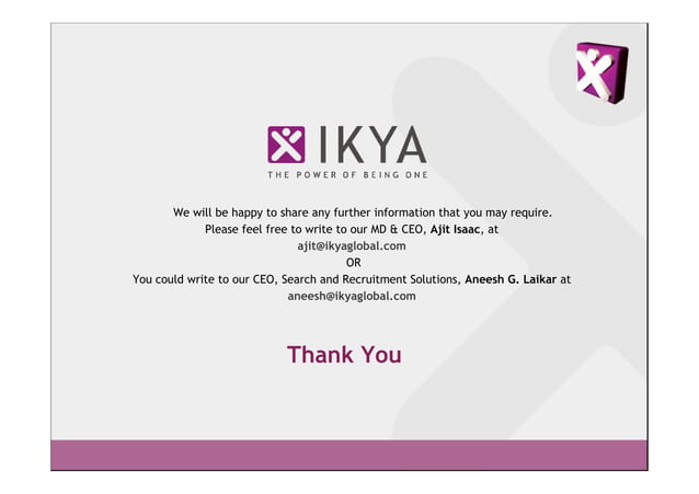 Ikya Corporate Overview | PDF | Human Resources | Business