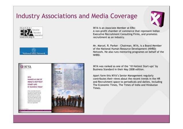 Ikya Corporate Overview | PDF | Human Resources | Business