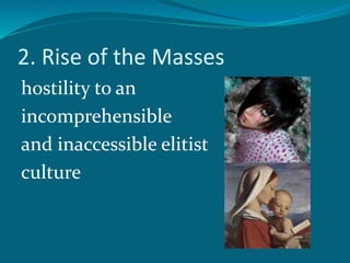 Features of modern Western culture | PPTX