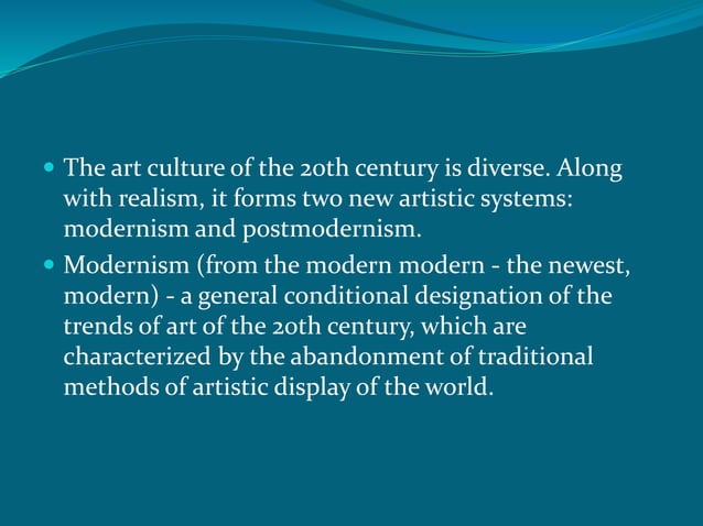Features of modern Western culture | PPTX