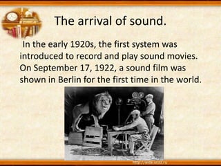 The Evolution of the West's Film Art | PPT | History | Genres