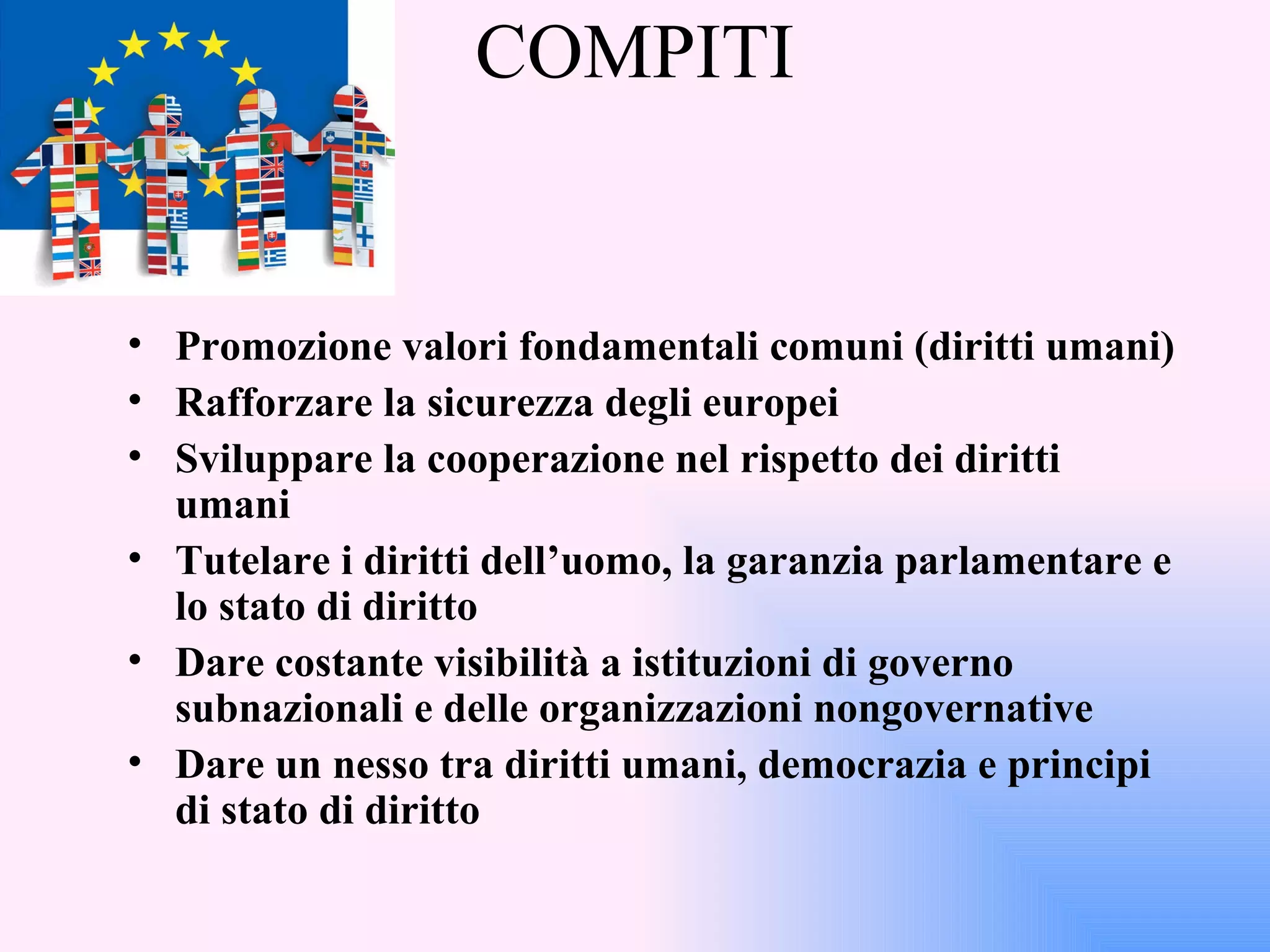 Il Consiglio d\'Europa | PPT