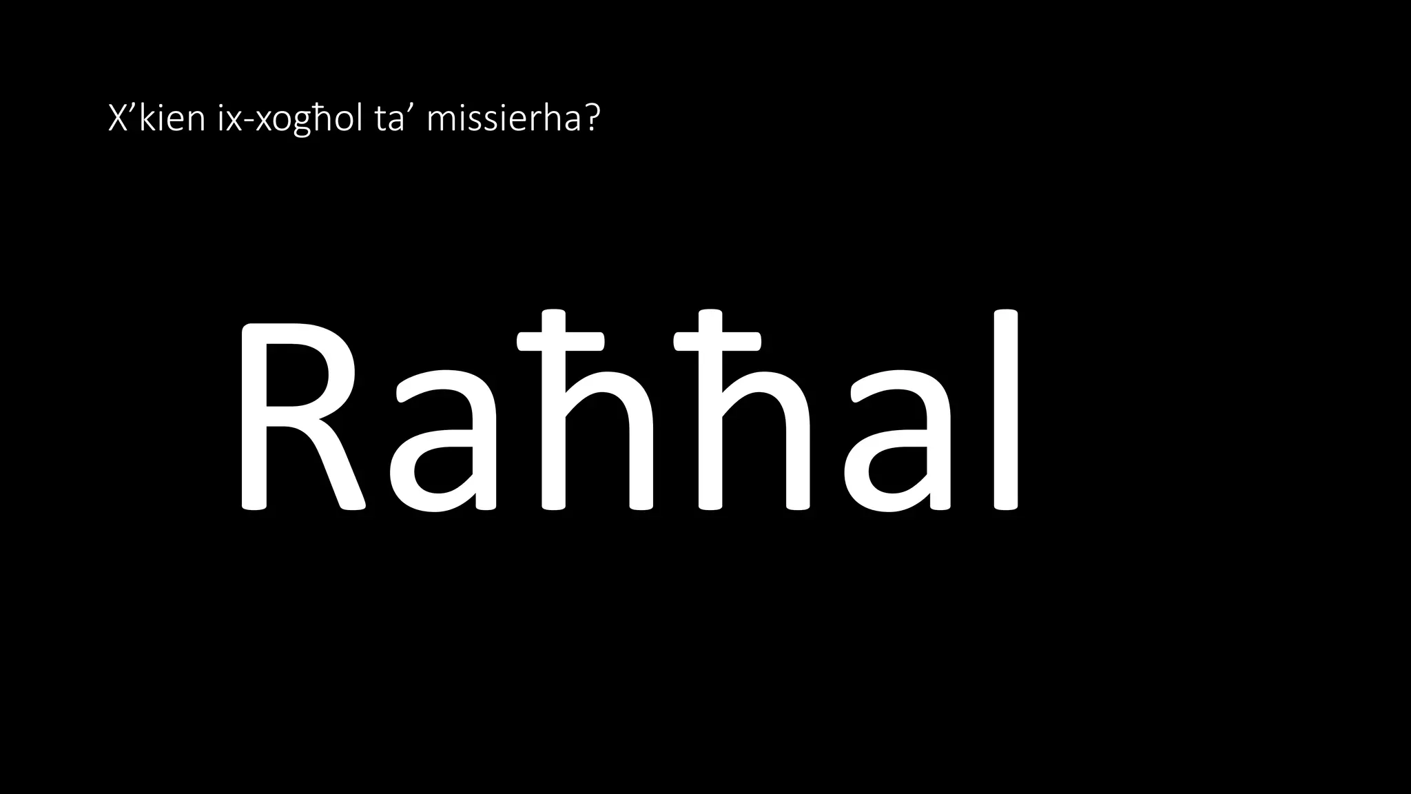 Il madonna tal-isperanza | PPTX