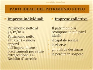 Il Patrimonio Netto Aziendale | PPT