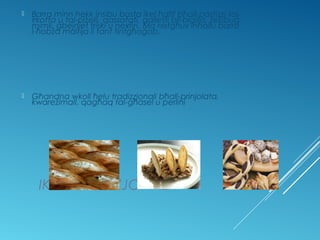 Il proġett - il-folklor malti | PPT