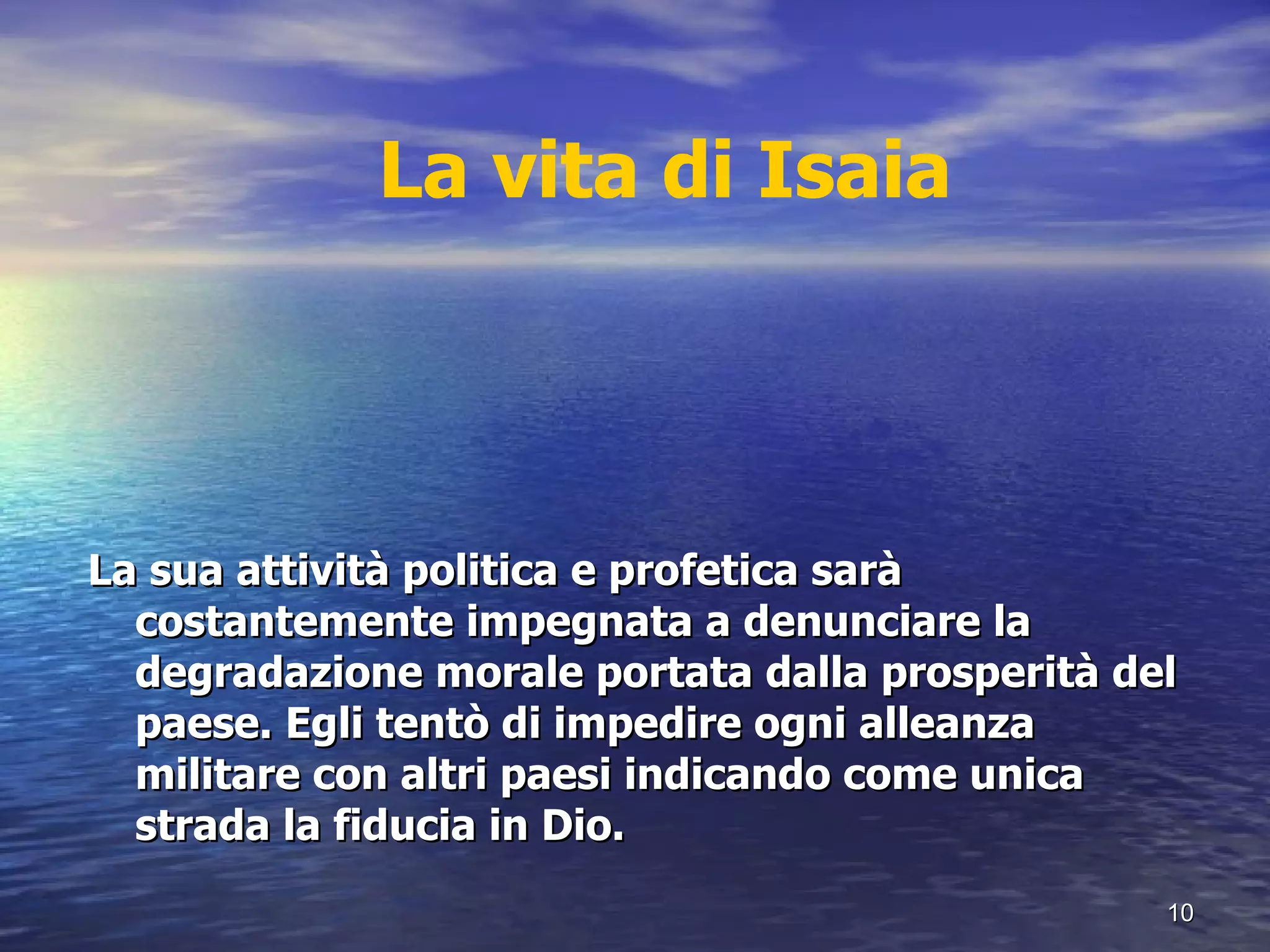 Il Profeta Isaia | PPT