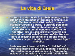 Il Profeta Isaia | PPT
