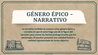 Introducción a La Literatura - Géneros Literarios: Género Épico ...
