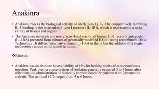 Drugs affecting IL-1 | PPTX