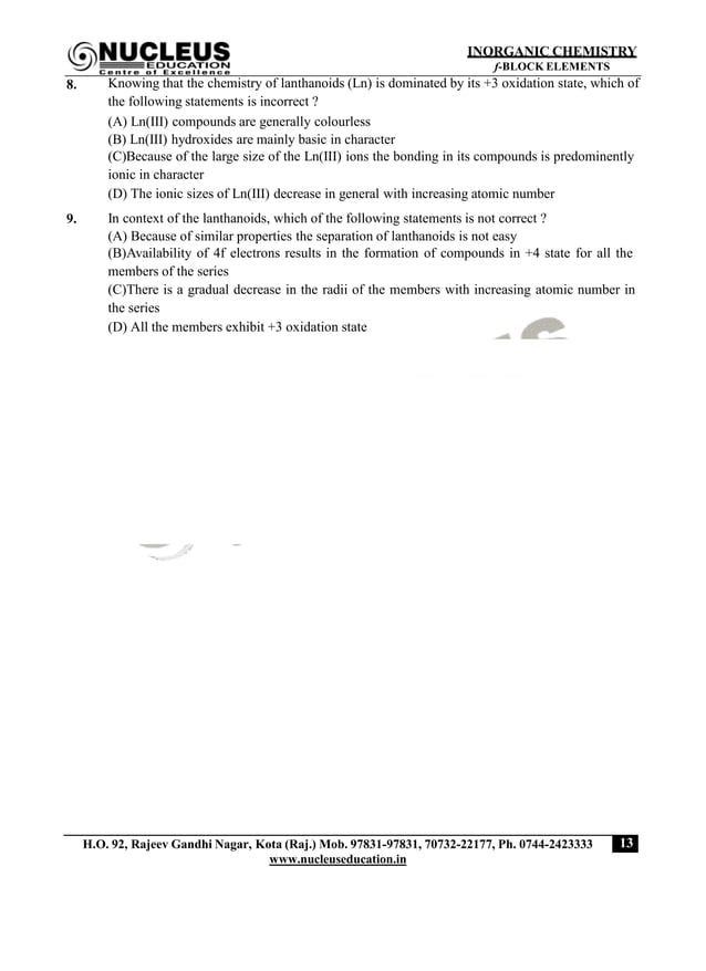 Nucleus f block elements.pptx