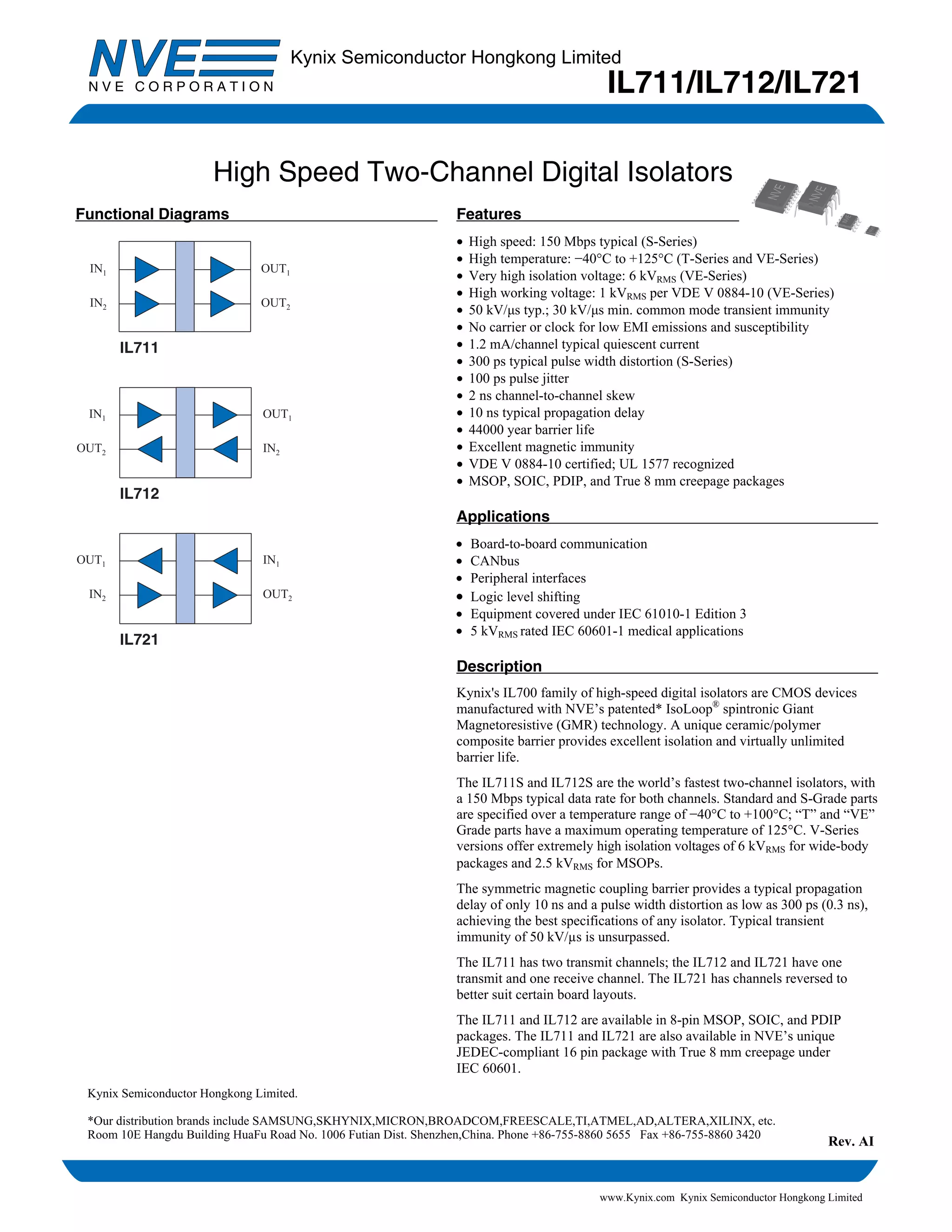 Digital Isolators | PDF