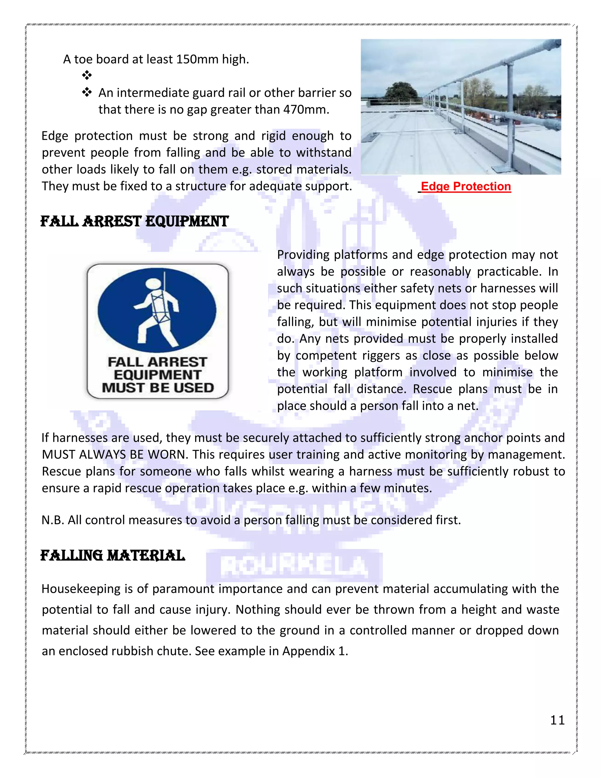 HEIGHT WORK SAFETY REPORT | PDF