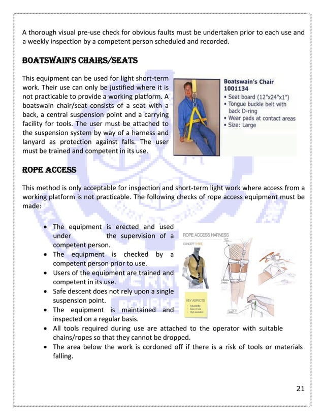 HEIGHT WORK SAFETY REPORT | PDF | Injuries | Diseases and Conditions