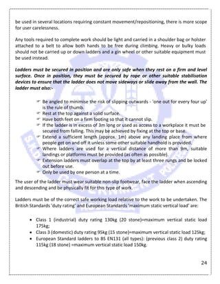 HEIGHT WORK SAFETY REPORT | PDF