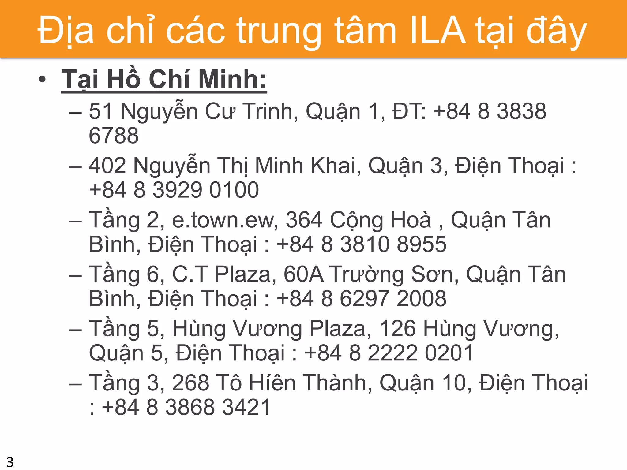 ILA VIETNAM | PPTX