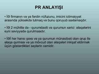 Ilaha Aliyeva Pr | PPT