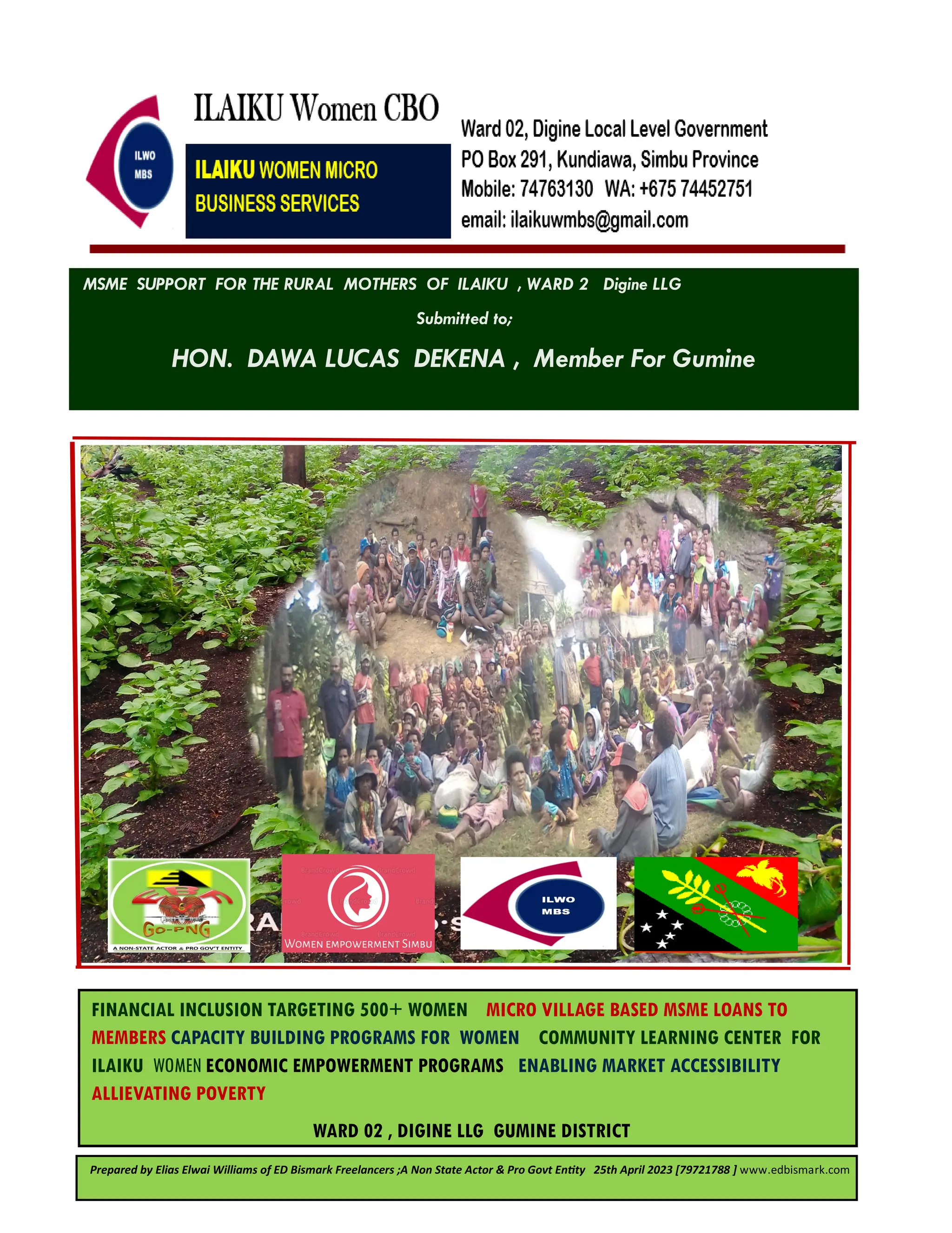 Ilaiku Women Community Based Organization | PDF | Business Loans ...