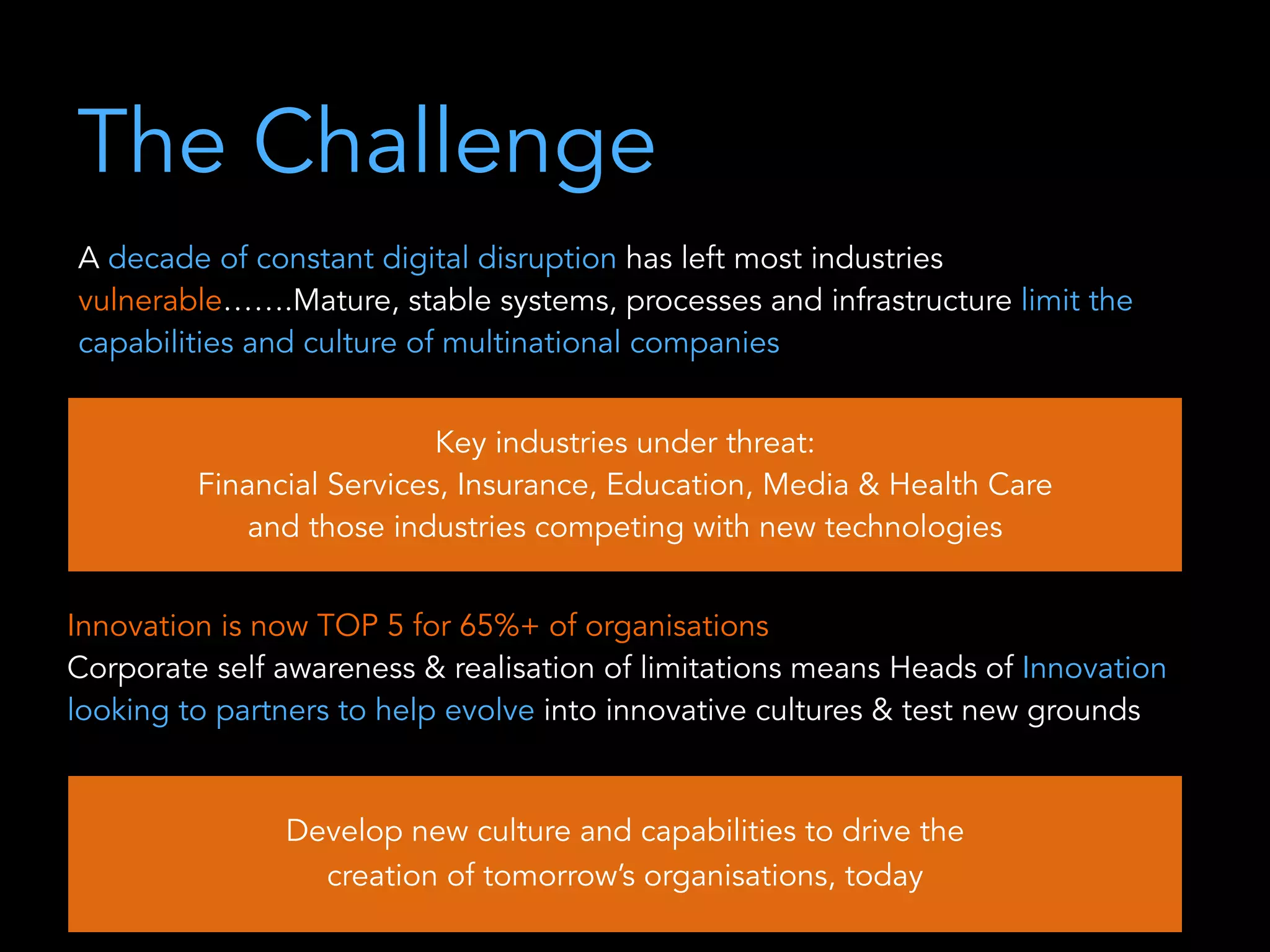 Unlocking Corporate Innovation; Context, Capability, Culture ...