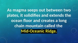 earth science stem 11 how sea floor spreads | PPTX