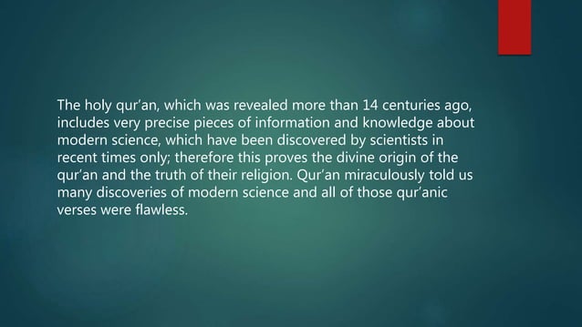 Islam and Science | PPTX