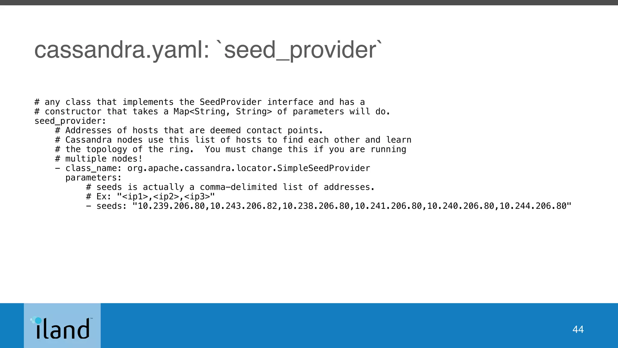 Cassandra multi-datacenter operations essentials | PPT