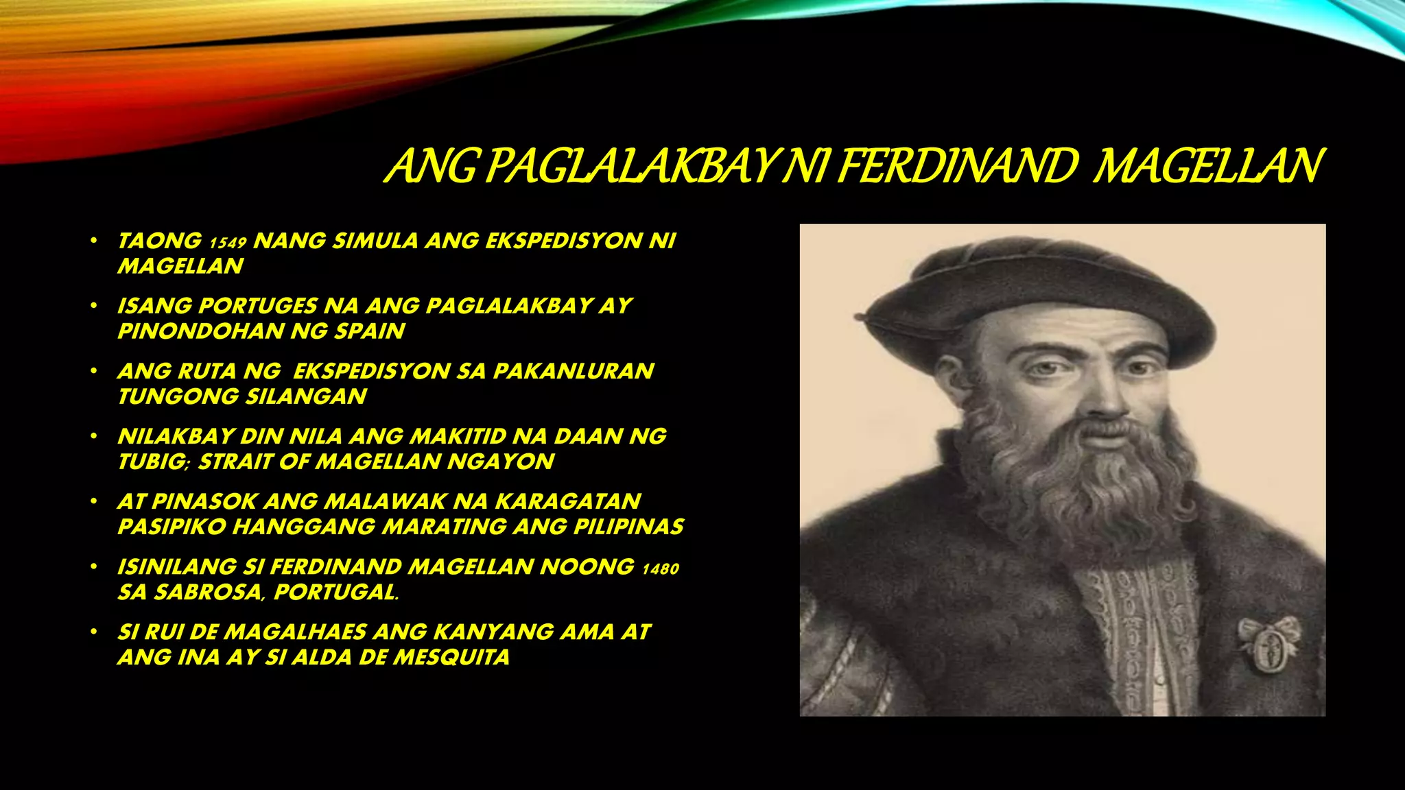 Paglalakbay ni Magellan | PPTX