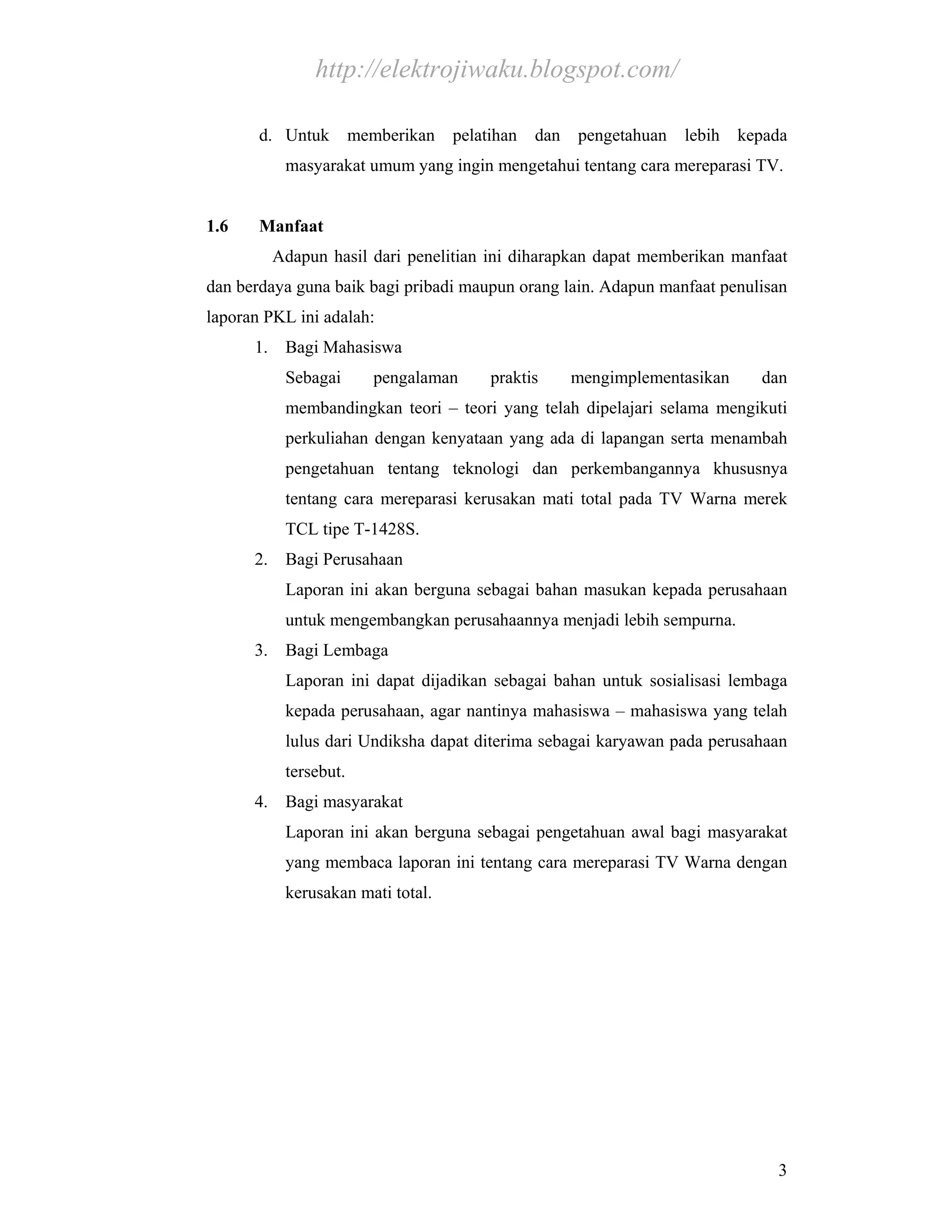 I laporan praktek_kerja_lapangan_jurusan | PDF