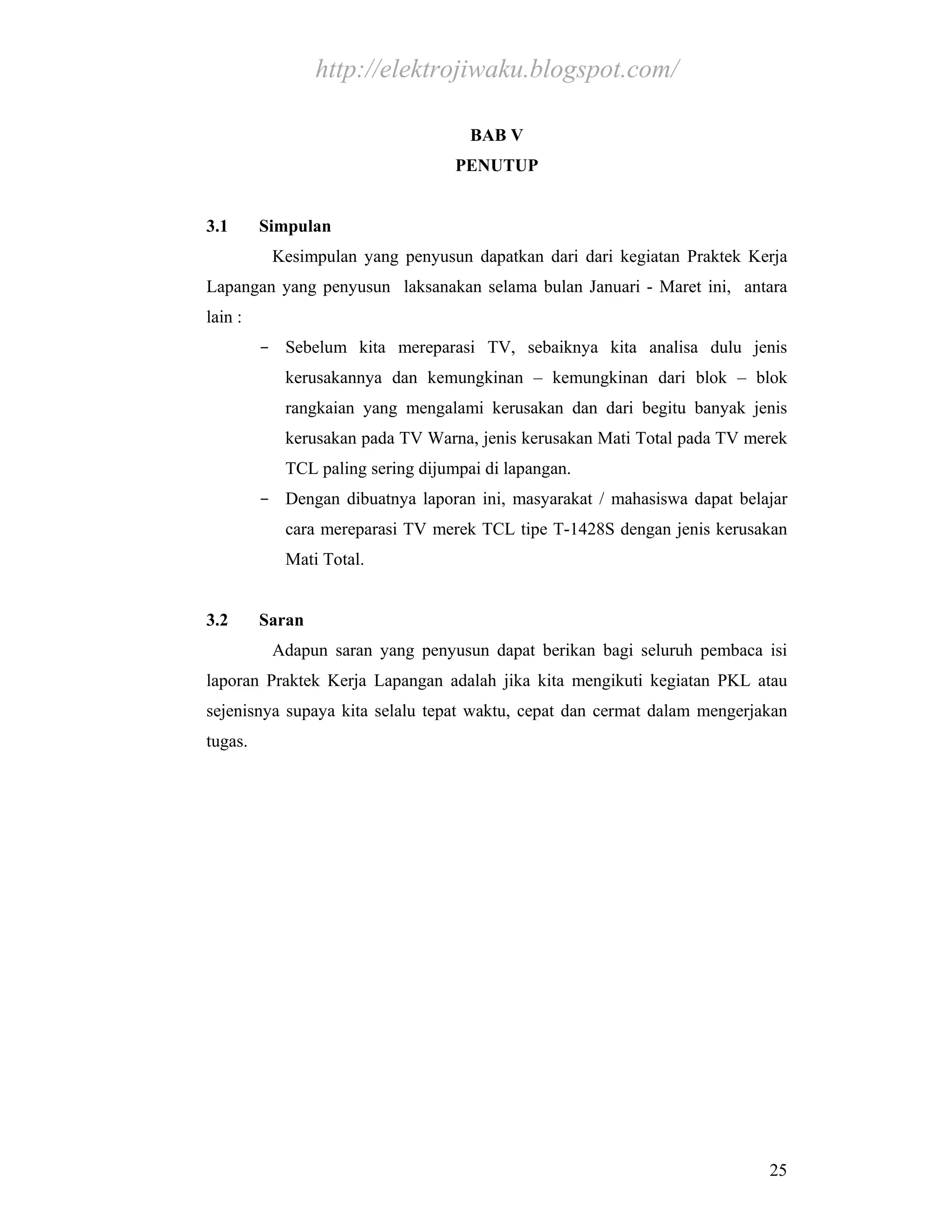 I laporan praktek_kerja_lapangan_jurusan | PDF