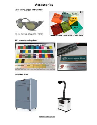 Laser Marking, Laser Cleaning, Laser Cutting Machine - ILASER | PDF