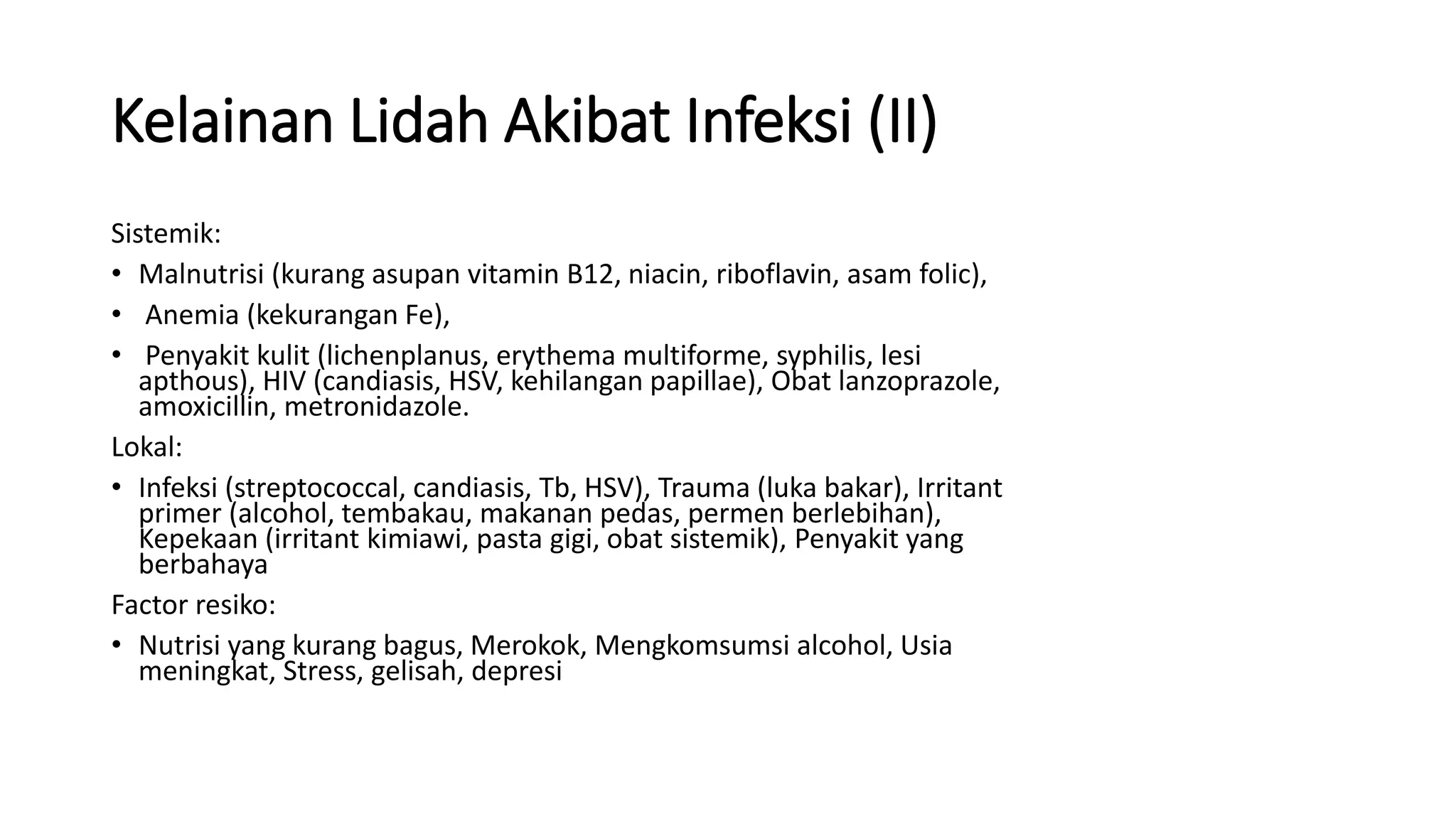 Anatomi & Fisiologi Lidah | PPTX