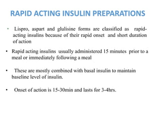 Drugs for Diabetes Mellitus | PPTX
