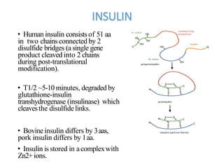 Drugs for Diabetes Mellitus | PPTX