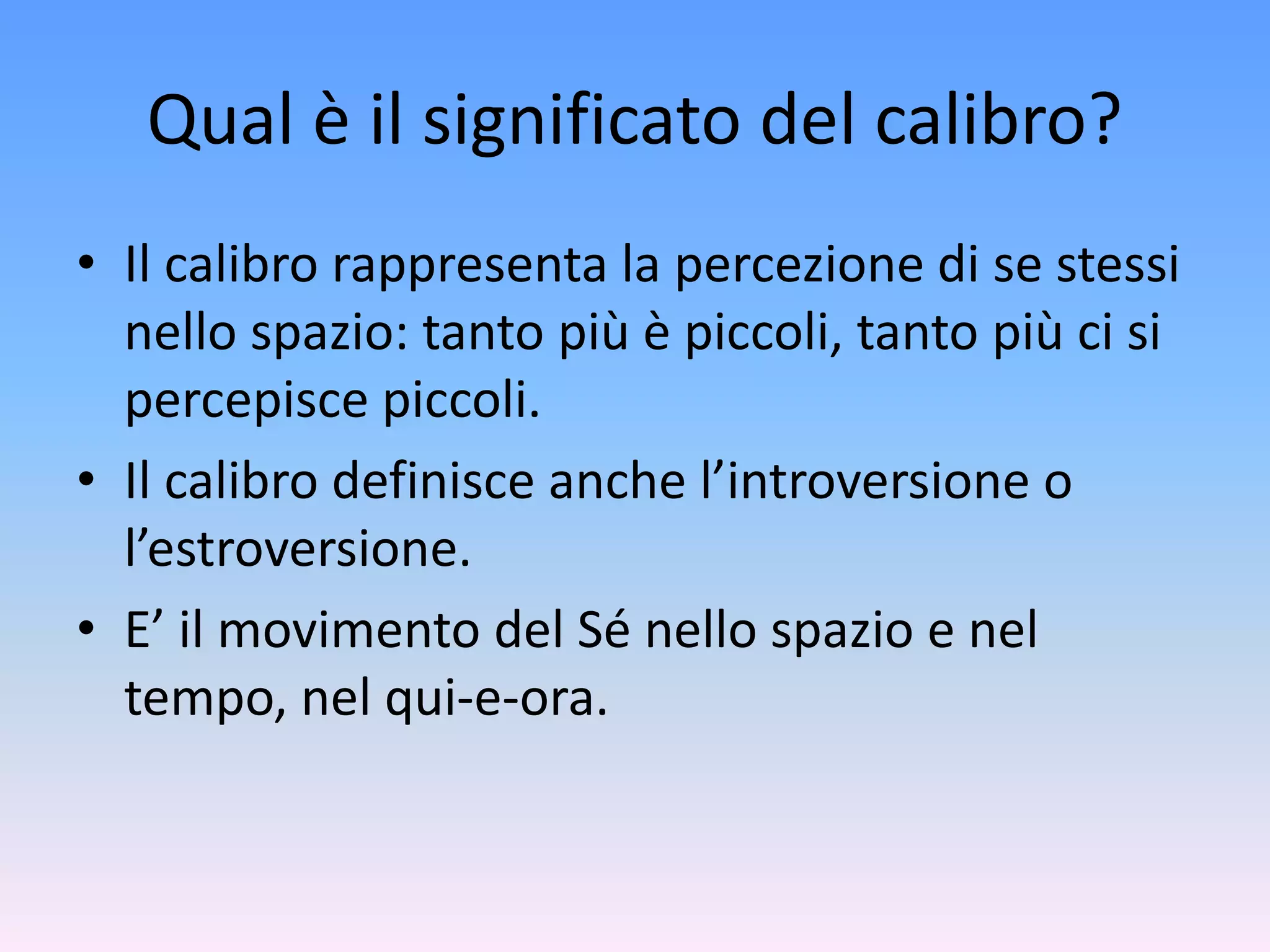 Personalità e scrittura: il calibro | PPTX | Hobbies & Interests