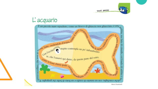 Il calligramma. Spiegazione ed esempi. | PPSX