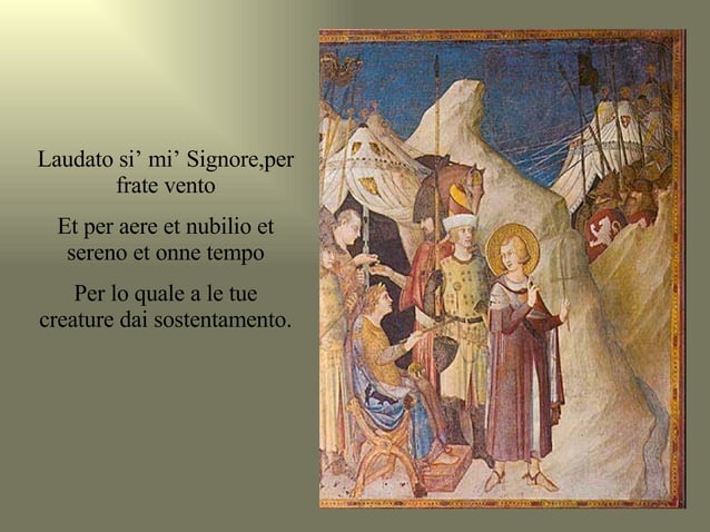 Il Cantico Delle Creature | PPS | Christianity | Religion & Spirituality