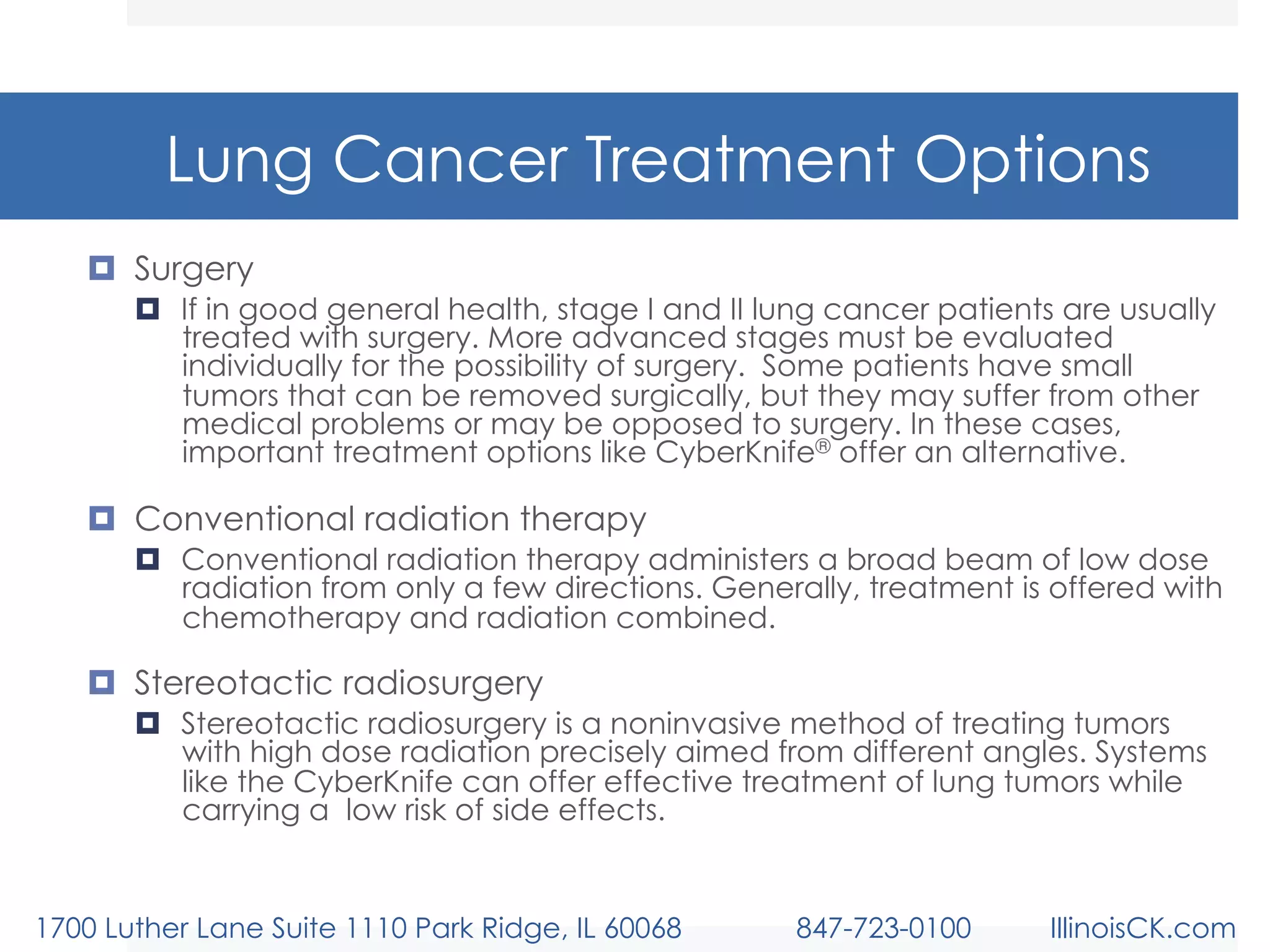 Stages of Lung Cancer | PDF