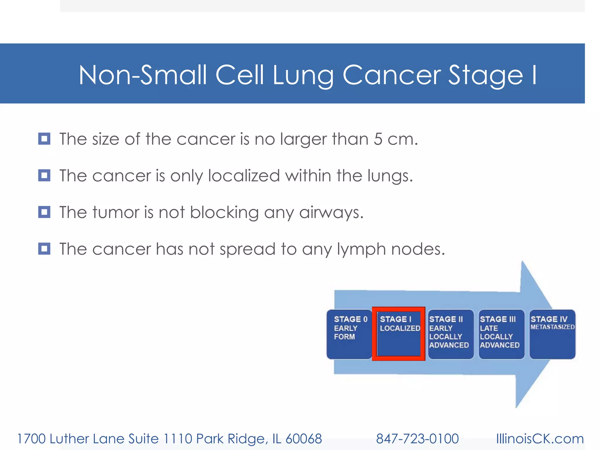 Stages of Lung Cancer | PDF