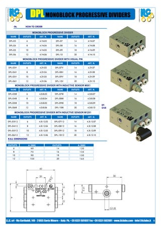 Ilc lube progressive_lubrication_dividers-dpl_eng | PDF