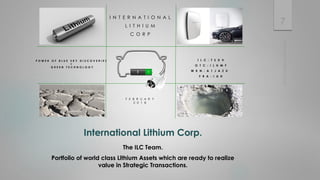 Lithium Royalty And Strategic Investments Company: International ...